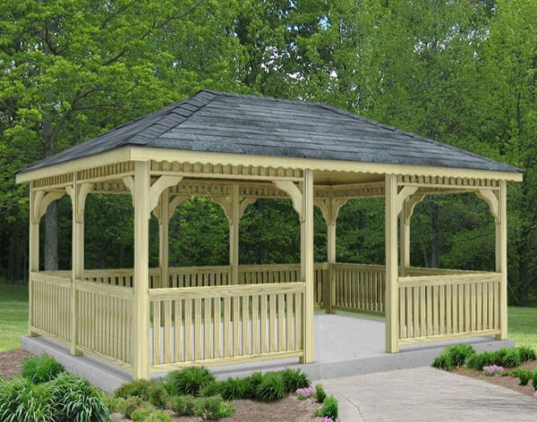 106 Gazebo Designs & Ideas - Wood, Vinyl, Octagon, Rectangle and More ...