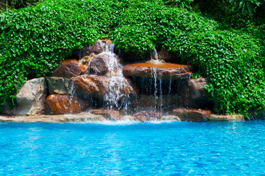 80 Fabulous Swimming Pools with Waterfalls (Pictures)