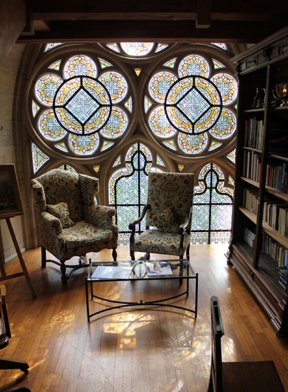 40 Rooms With Remarkable Stained Glass Windows