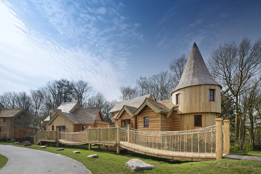 Magical Alton Towers Enchanted Village Treehouse by Blue Forest